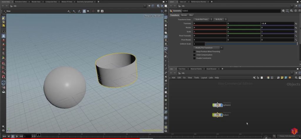 Houdini 3D : Apprendre les Bases du Logiciel en 15 minutes ! (Part 1)